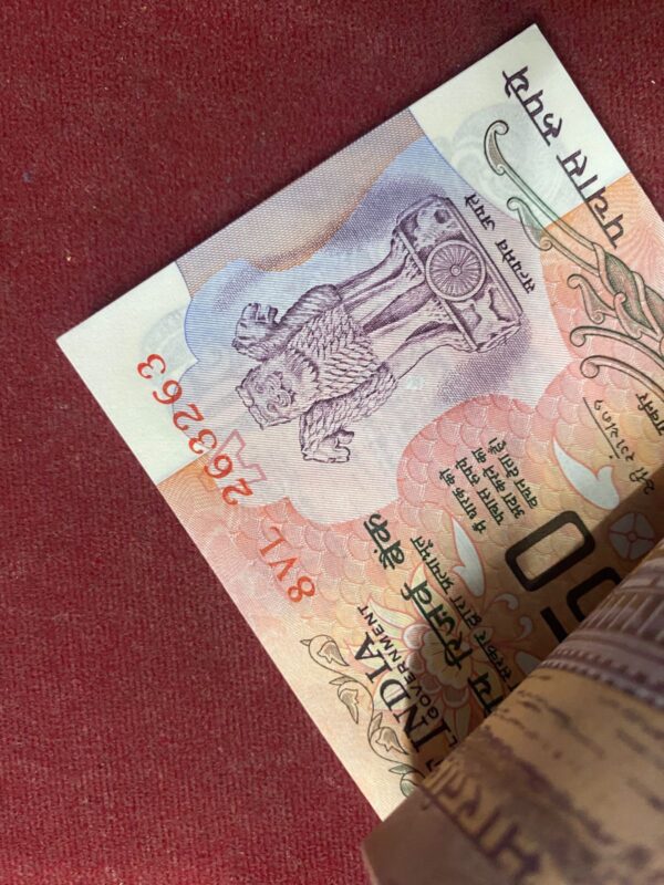 ₹50 Rupee Parliament Series | Serial 100 Notes Packet | 263201 ...